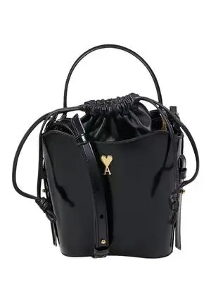 Ami Mini Paris Paris Bucket Bag - Black