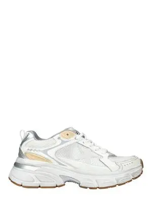 GOLDEN GOOSE Leather Star Sneakers - White