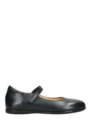 PAPOUELLI Leather Mary Janes - Navy