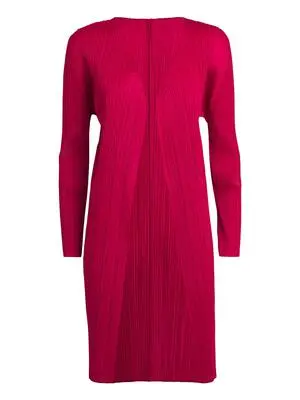 Issey Miyake Longline Cardigan - Pink