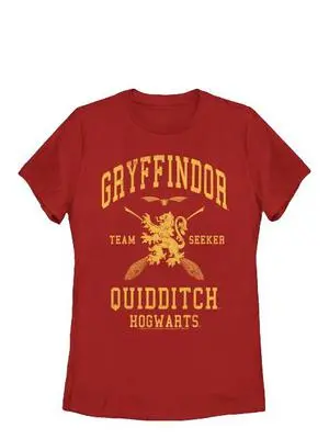 HARRY POTTER Gryffindor Quidditch Seeker Graphic T-shirt - Red