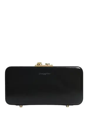 GIANVITO ROSSI Valì Clutch - Black