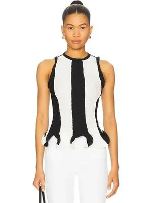 MSGM Sleeveless Top - Black