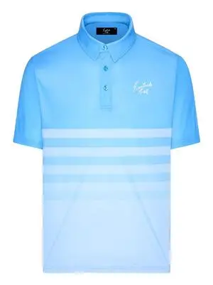 EASTSIDE GOLF Signature Polo - Provence Blue Ombre Stripe