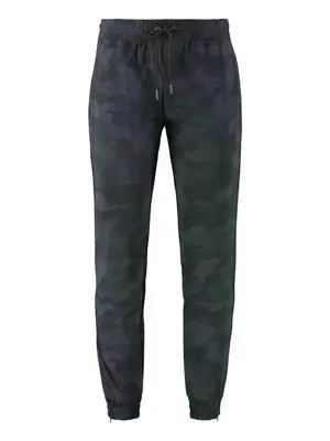 THE (ALPHABET) Camouflage Drawstring Pants - Blue