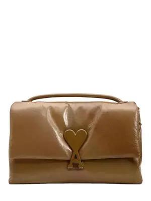 AMI Paris Voulez-vous Shoulder Bag - Brown