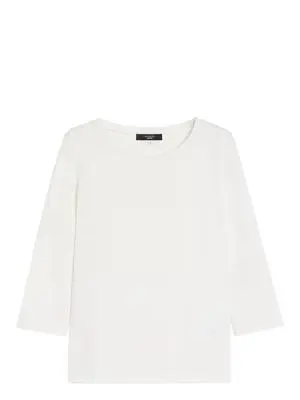 Max Mara Three-quarter Sleeve Top - White