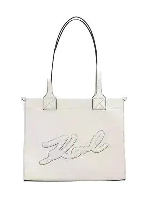 Karl Lagerfeld K/skuare Tote - White