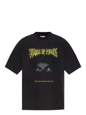 Vetements Graphic-print T-shirt - Black
