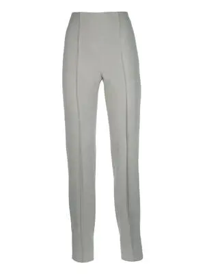 Giorgio Armani Front-seam Trousers - Grey