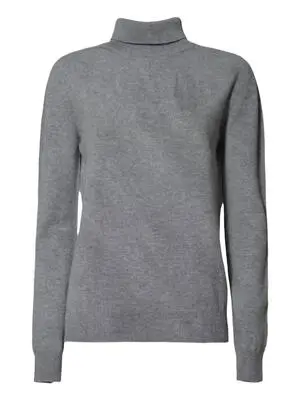JIL SANDER Turtleneck Sweater - Grey