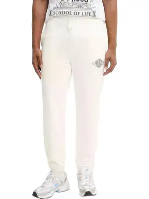 Hugo Flocked-logo Track Pants - White
