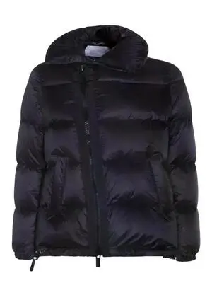 Sacai Asymmetric-zip Quilted Jacket - Black