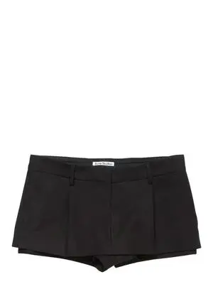 Acne Studios Layered Mini Skirt - Black