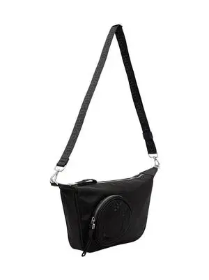 Hugo Zip-top Shoulder Bag - Black