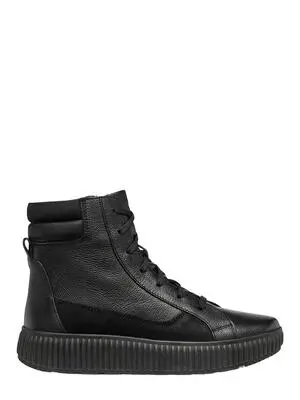 Geox Graisy Lace-up High-top Boots - Black
