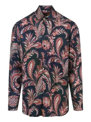 Etro Paisley Shirt - Blue