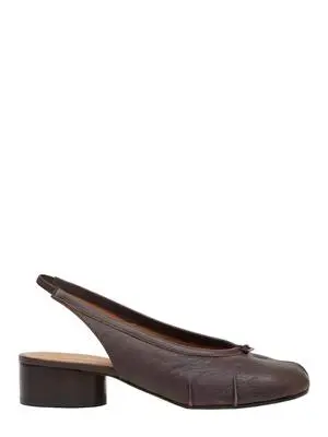 MAISON MARGIELA 30mm Tabi Pumps - Brown