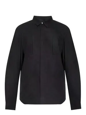 Rick Owens Panelled Shirt - Black