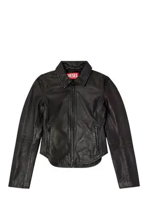 DIESEL L-egrad Shearling Jacket - Black
