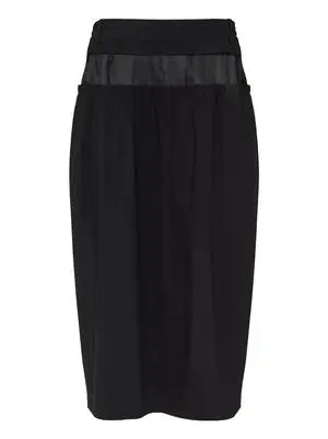 MAISON MARGIELA Pencil Midi Skirt - Black