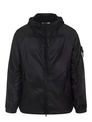 Stone Island Hooded Jacket - Black