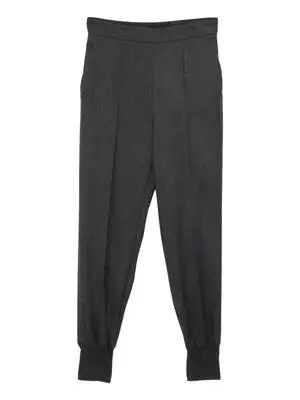 Stella McCartney Elasticated Wool Trousers - Grey