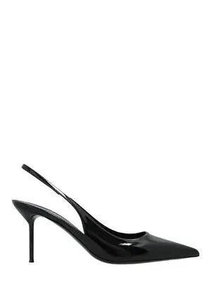 Paris Texas 70mm Lidia Slingback Pointed-toe Pumps - Black