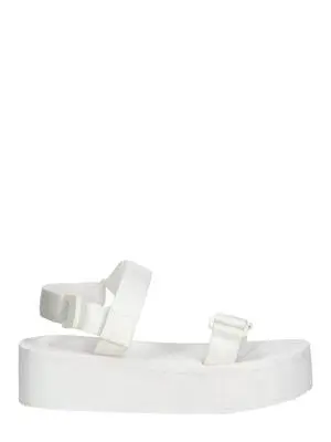 Hugo Boss Platform Strap Sandals - White