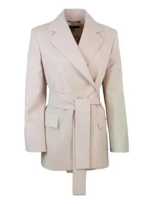 MAX MARA Belted Jacket With Lapels