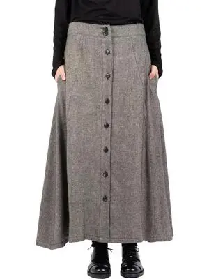 SOCIETE ANONYME Alex Midi Skirt - Grey