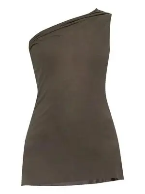 Rick Owens One-shoulder Top - Neutrals
