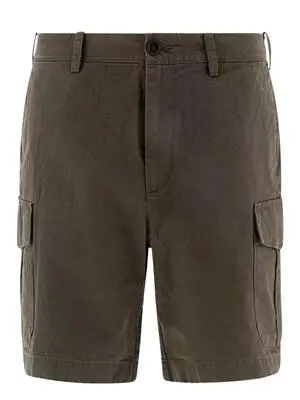 Vince Straight-leg Cargo Shorts - Green