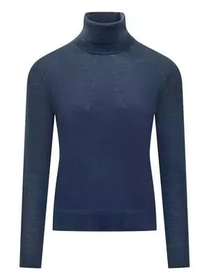 TOM FORD Turtleneck Sweater - Blue