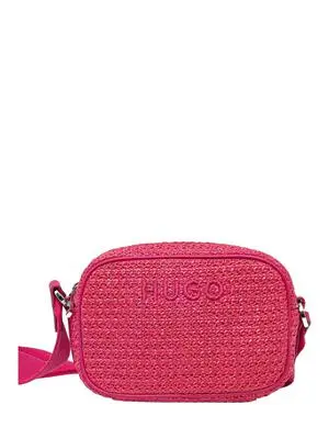 Hugo Boss Woven Cross Body Bag - Pink