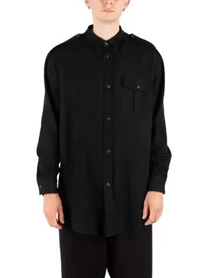 SOCIETE ANONYME Marr Button-fastening Shirt - Black