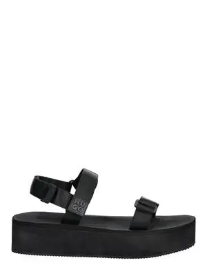 Hugo Boss Platform Strap Sandals - Black
