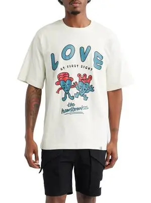 VIC GARCIA WORLD Love Together Again Graphic T-shirt - Tofu