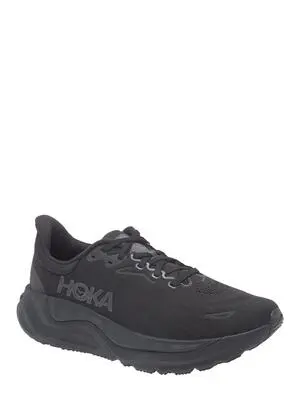 HOKA Arahi Stability Running Shoe - Black /black
