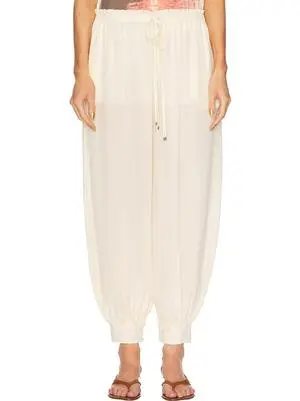 Chloé Balloon Pant - Pristine White