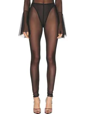 Norma Kamali Long Legging - Black