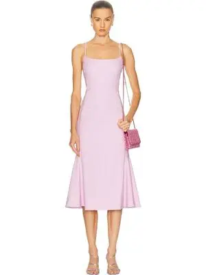 Simkhai Kimmy Midi Dress - Orchid
