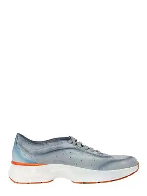 Santoni Bounce Perforated Sneakers - Blue