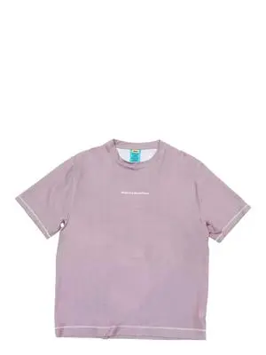 UNNA Text-print T-shirt - Purple