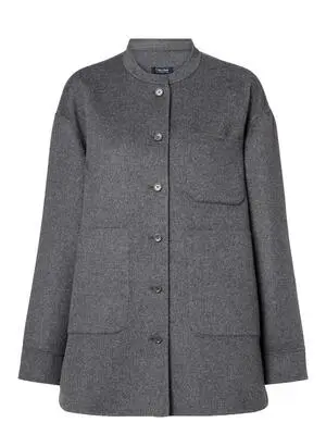Max Mara Costanza Virgin Wool Jacket - Grey