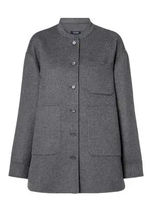 Max Mara Costanza Virgin Wool Jacket - Grey