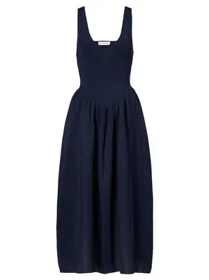Altuzarra Lollie Midi Dress - Blue