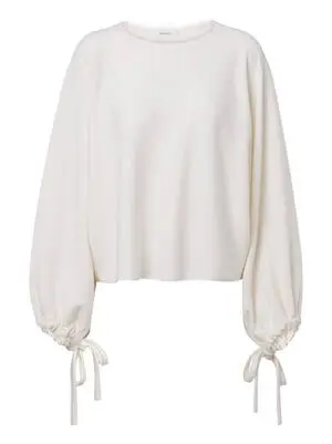 Max Mara Frais Virgin Wool Sweater - White