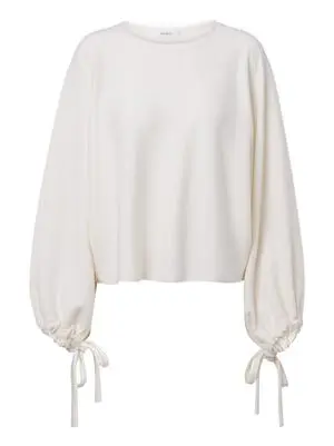 Max Mara Frais Virgin Wool Sweater White