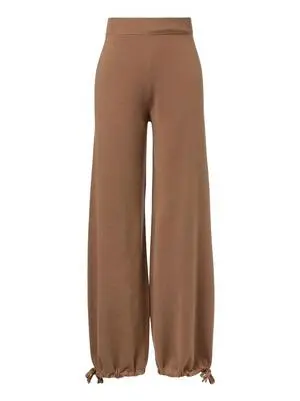 Max Mara Wool Wide-leg Pants - Brown